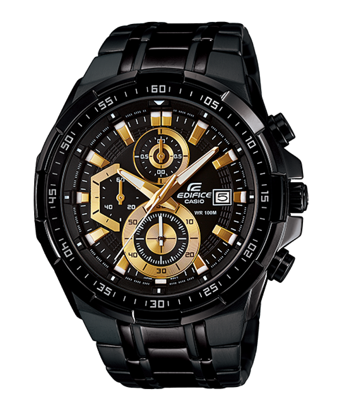 Casio Edifice EFR-539BK-1AV Stainless Chronograph Review: Best Chrono ...